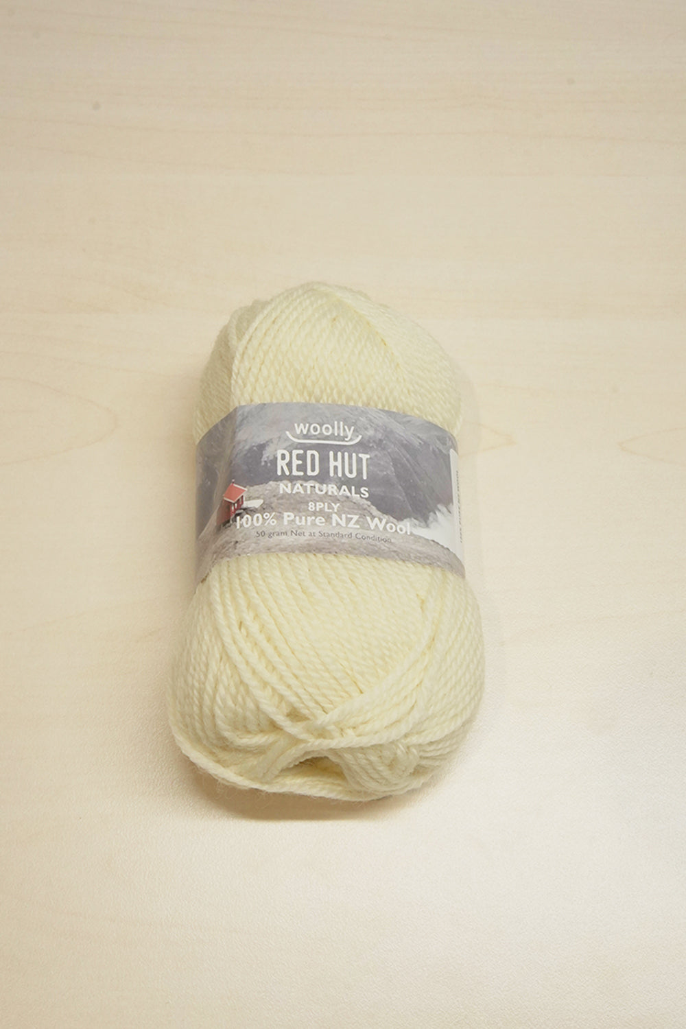 Red Hut 100% NZ Wool 8 Ply - Naturals undyed – ROLLY WOOL