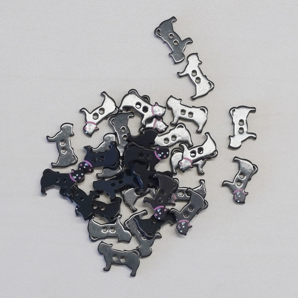 Black Cat Buttons – ROLLY WOOL
