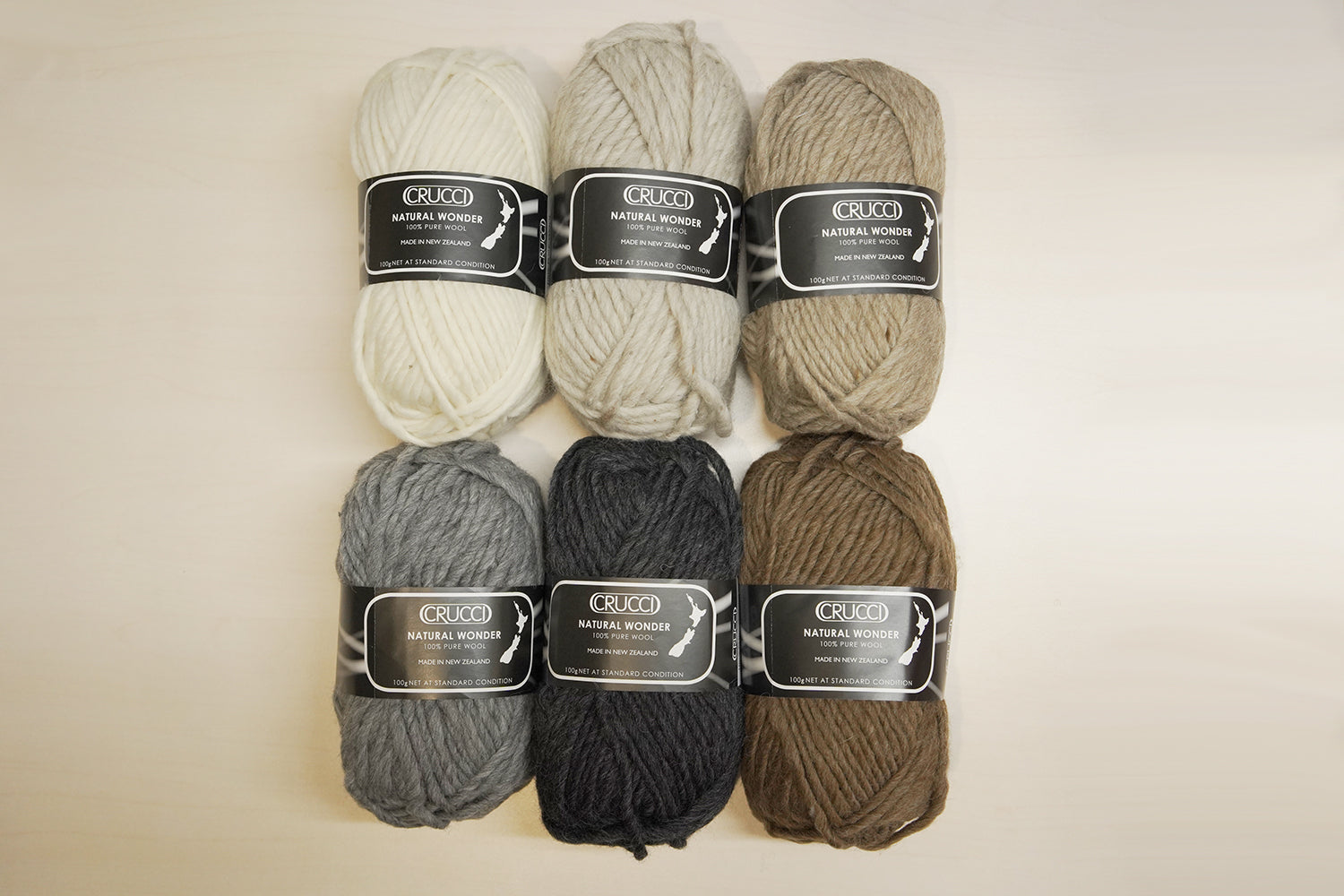 Crucci Natural Wonder 18 Ply 100g Ball – ROLLY WOOL