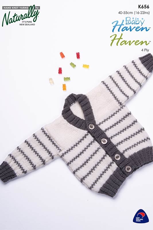 Naturally K656 Sweater in 4 Ply – ROLLY WOOL